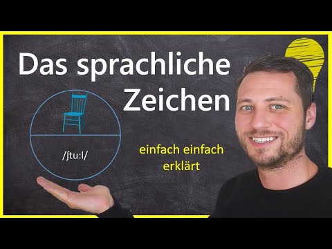 Das sprachliche Zeichen – einfach erklärt